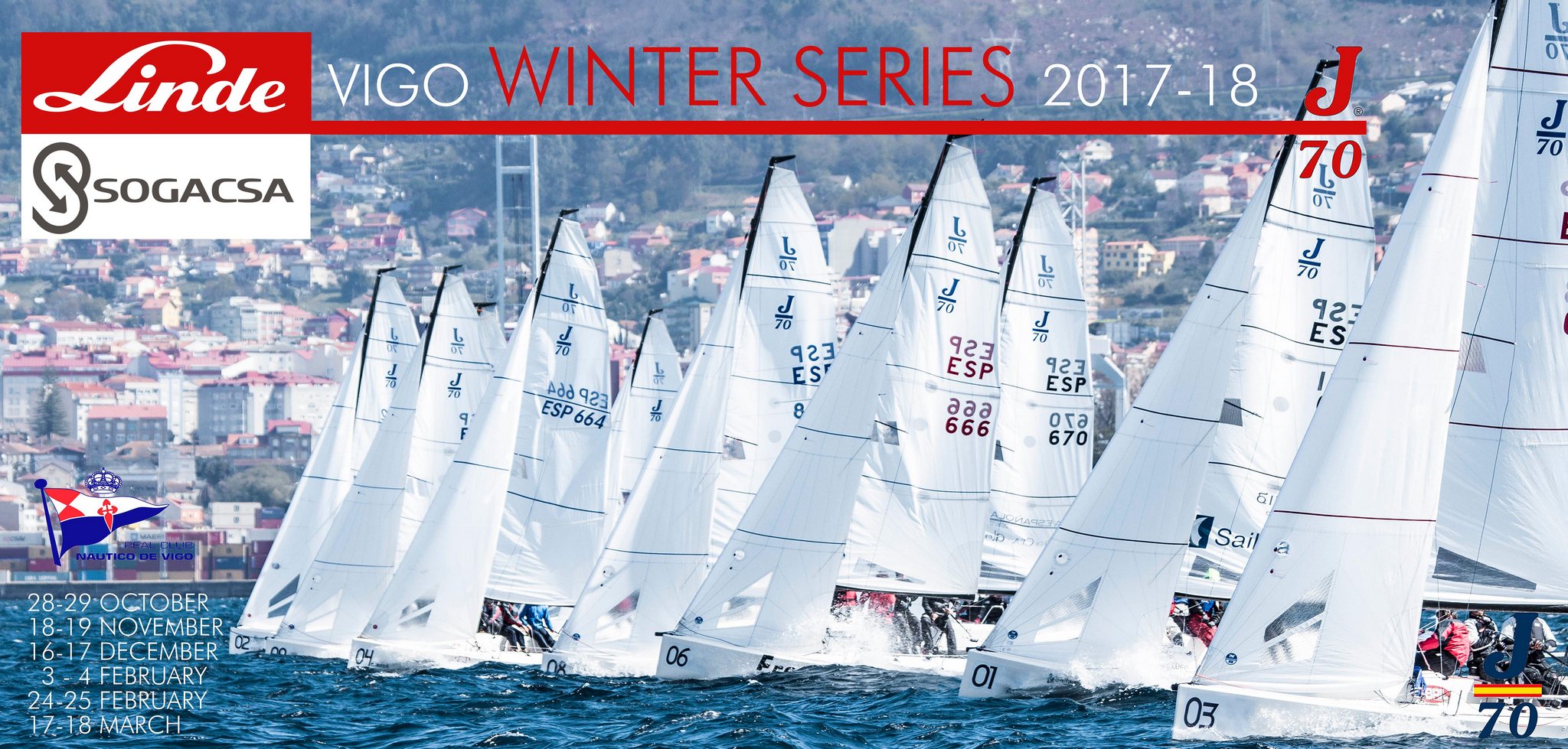 J70 Vigo Winter Series, Trofeo Linde - Sogacsa - Desmarque